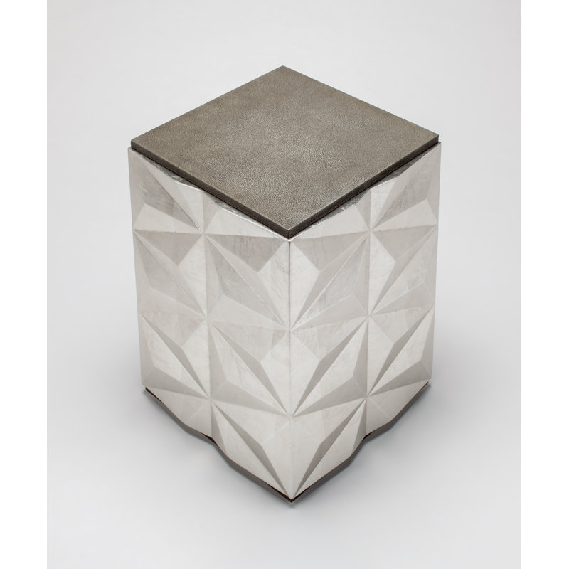 Artmax End Table by Silverleaf W/Raised Spike | Perigold